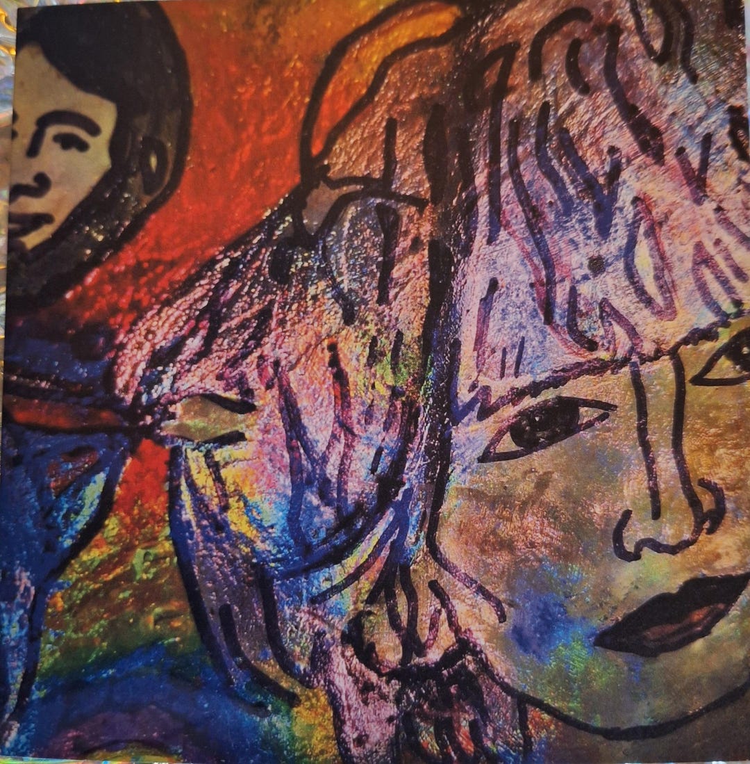 George Harrison, Revolver Cover, Beatles, Art Greeting Card - Etsy