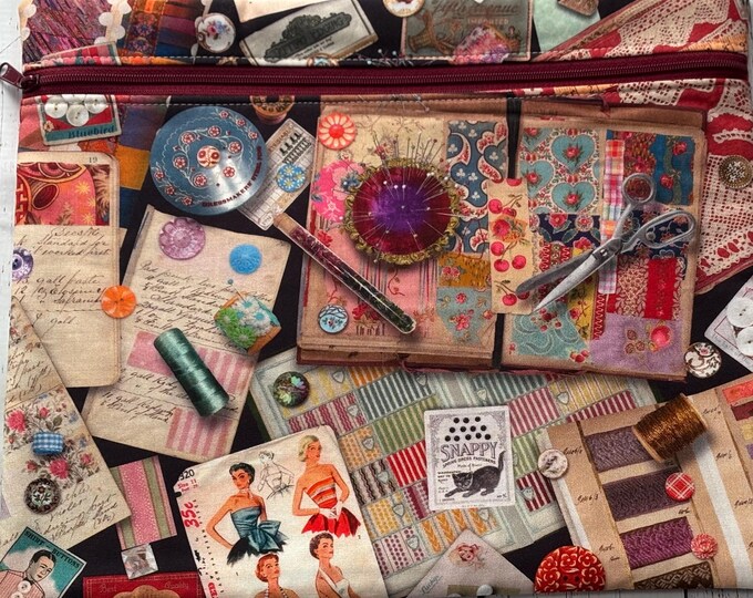 Project Bag | Vintage Sewing Stash by Aimee Stewart | Handcrafted Gift ...