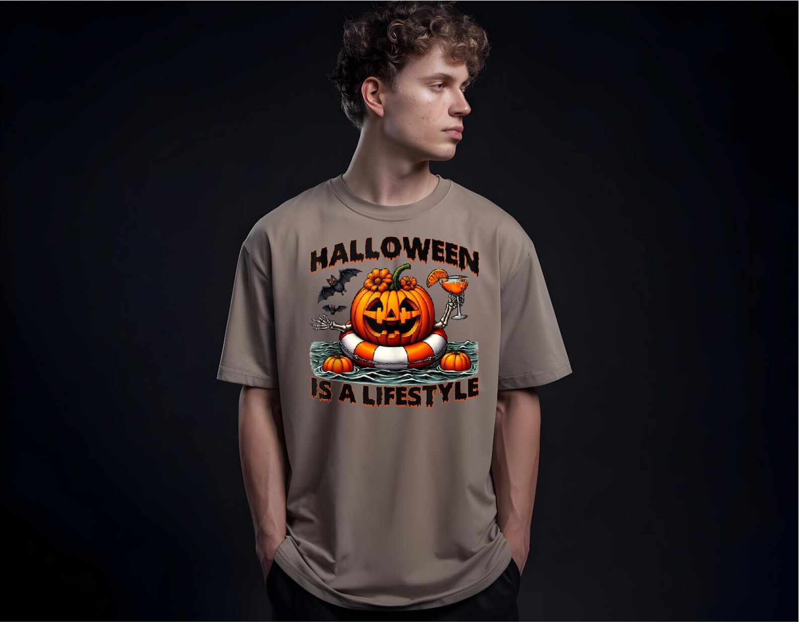 Happy Halloween Haunted House PNG, Spooky Ghost Bats Clipart, Creepy ...