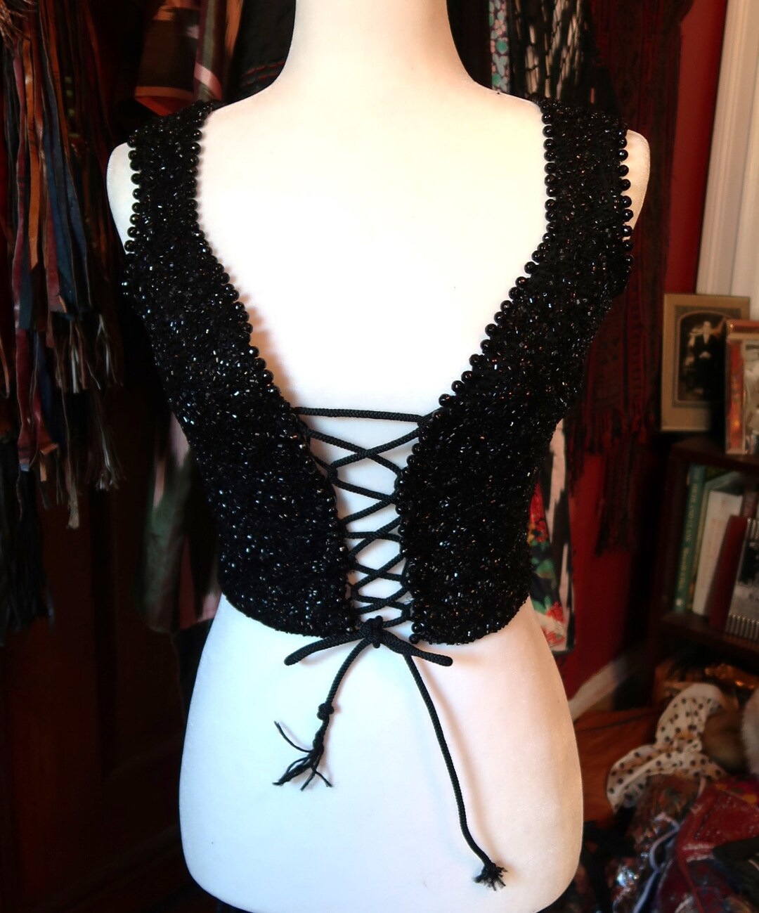 SALE RARE OOAK Victorian/edwardian/20s Totally Handmade, Hand Beaded ...