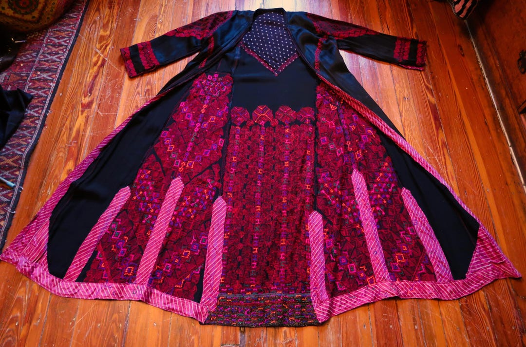 Gorgeous Antique Traditional Handmade Bedouin/middle Eastern Heavily ...