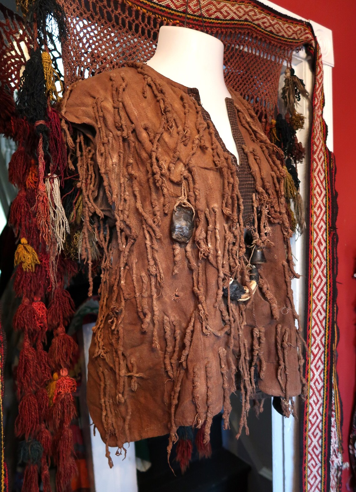 SALE Rare Mid Century Handmade Bamana/dogon Ceremonial Hunting Tunic ...