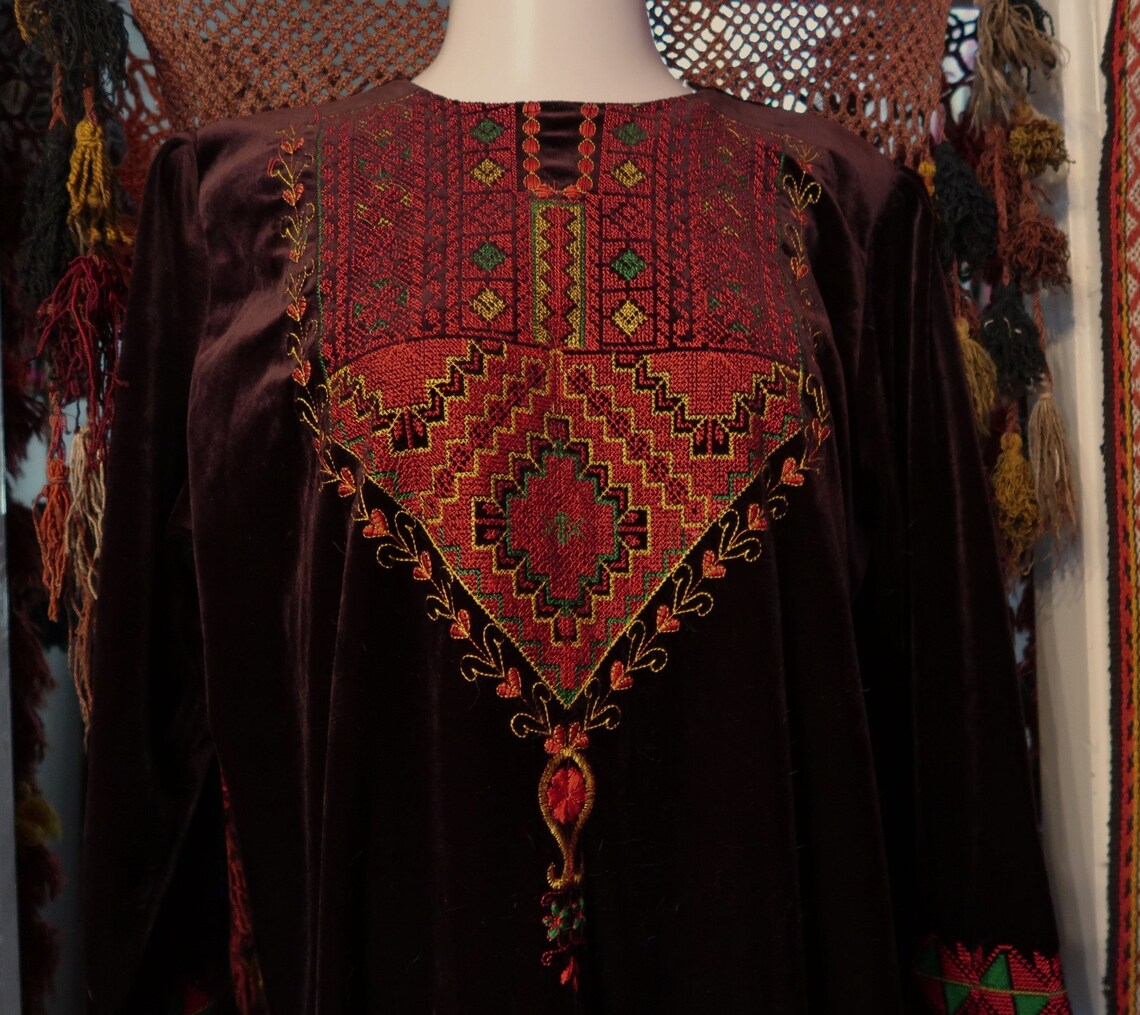 Vintage Large Unisex Middle Eastern/moroccan Kaftan/robe/thoub/dress W ...