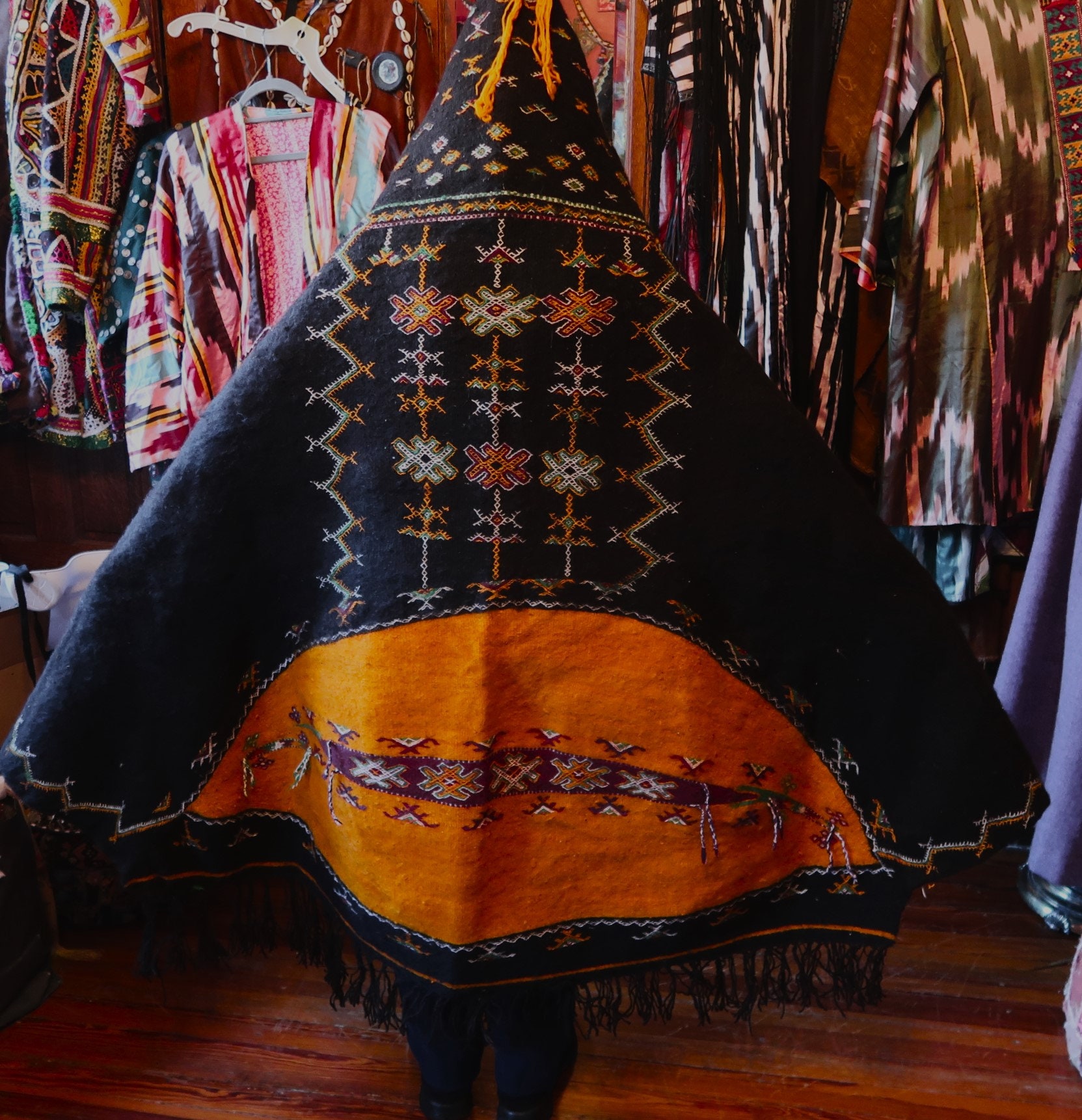 SALE Fabulous Old Moroccan Berber Amazigh Handmade Handspun Wool ...