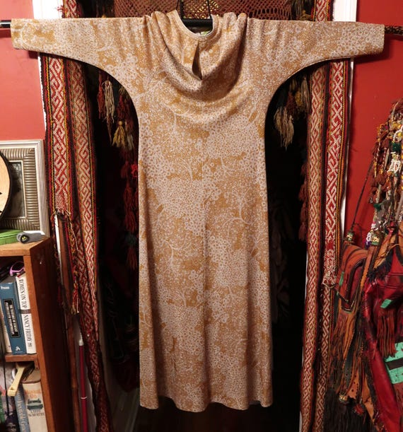 Fab 1960s/70s Tannel Knits Metallic Gold and Silver P… - Gem