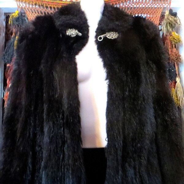 Art Deco Fur Coat - Etsy