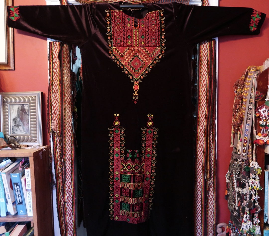 Vintage Large Unisex Middle Eastern/moroccan Kaftan/robe/thoub/dress W ...