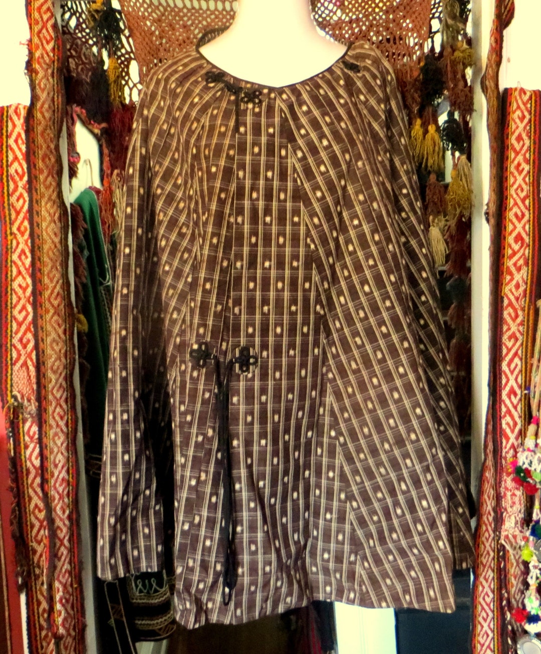 Rare 1930s Antique Doucho Gappa Mantle/cape/japanese Raincoat - Etsy