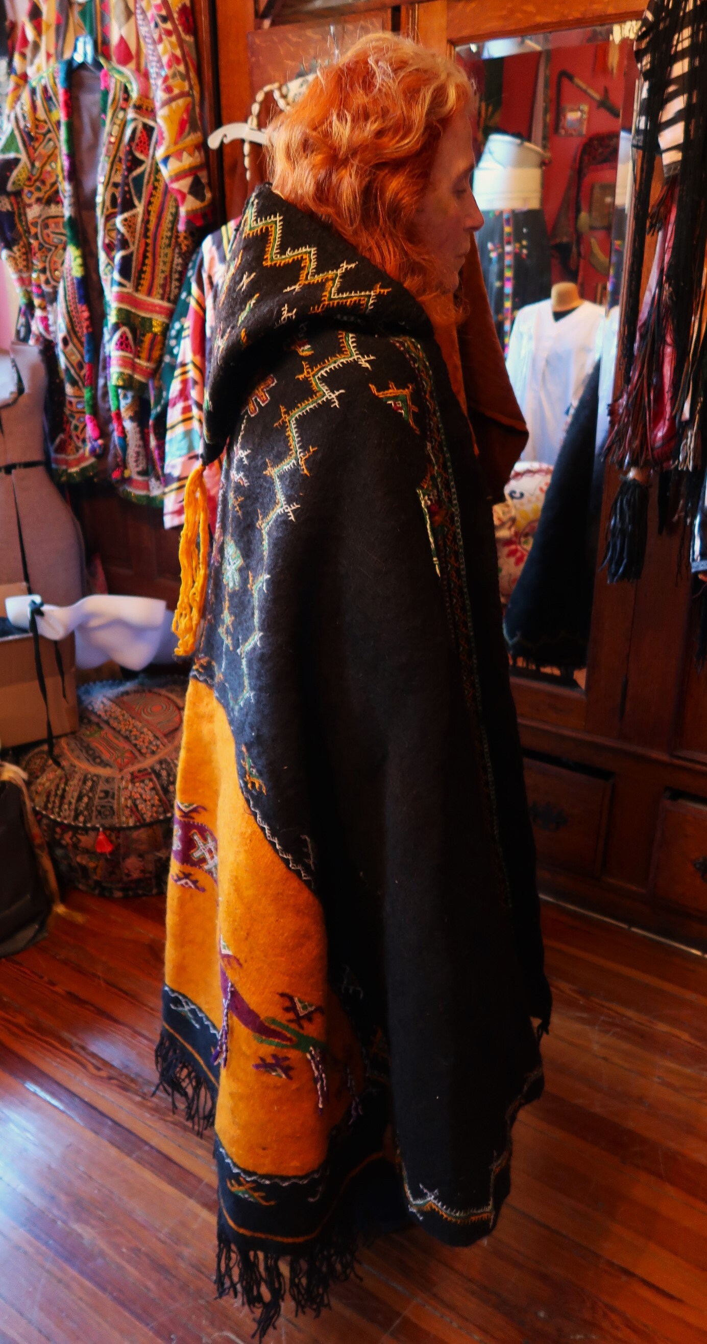 SALE Fabulous Old Moroccan Berber Amazigh Handmade Handspun Wool ...