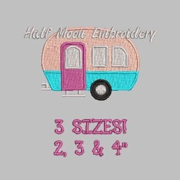 Camper Embroidery - Etsy