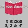 BOGO Free Mini Book Embroidery Design Small Book School Embroidery ...