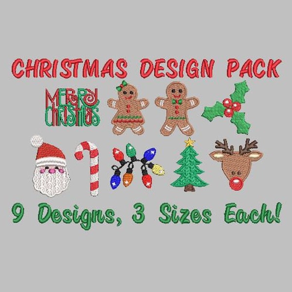 Gingerbread Embroidery Pattern - Etsy