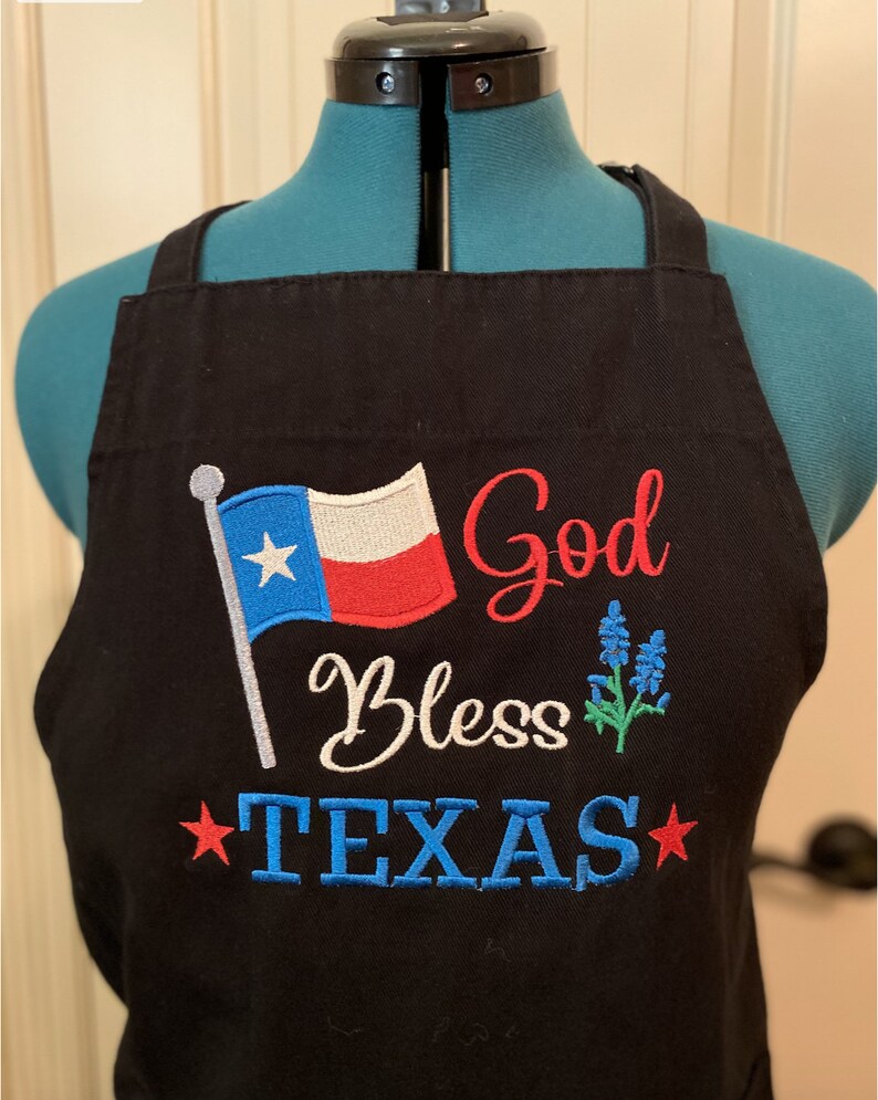BOGO Free! God Bless Texas Embroidery Design | Texas Flag Embroidery ...