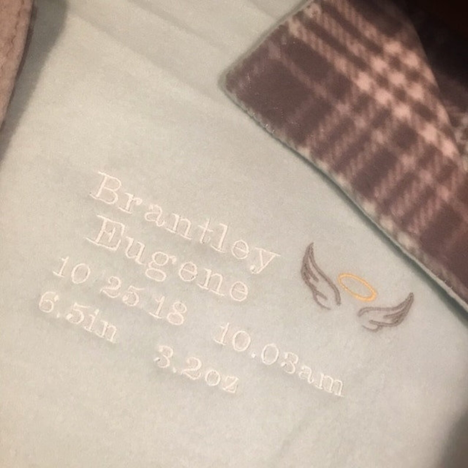 BOGO Free Mini Halo Embroidery Design Mini Angel Wings - Etsy