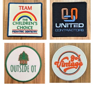 Personalized Patch Monogram Patch Custom Patches Iron on Patches ...