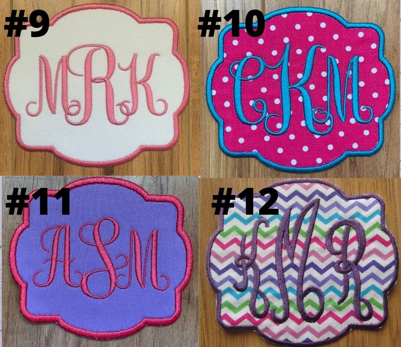 Personalized Patch Monogram Patch Custom Patches Iron on | Etsy