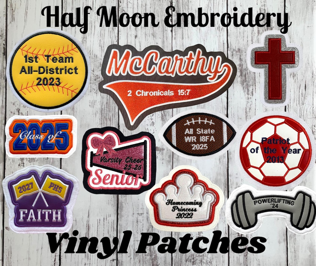Personalized Letterman Jacket Patch | Custom Jacket Patches | Class of ...