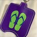 BOGO FREE! Mini Flip Flops Embroidery Design | Small Flip Flops | Mini ...