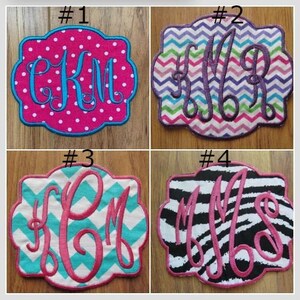Personalized Patch Monogram Patch Custom Patches Iron On | Etsy