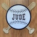 Custom Baseball Patch Custom Softball Patch Personalized Baseball Patch ...