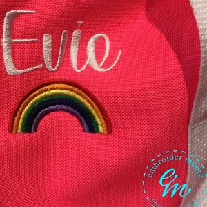 BOGO Free! Rainbow Embroidery Design Mini Rainbow Small Rainbow Summer ...