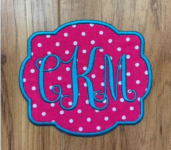 Personalized Patch Monogram Patch Custom Patches Iron on | Etsy