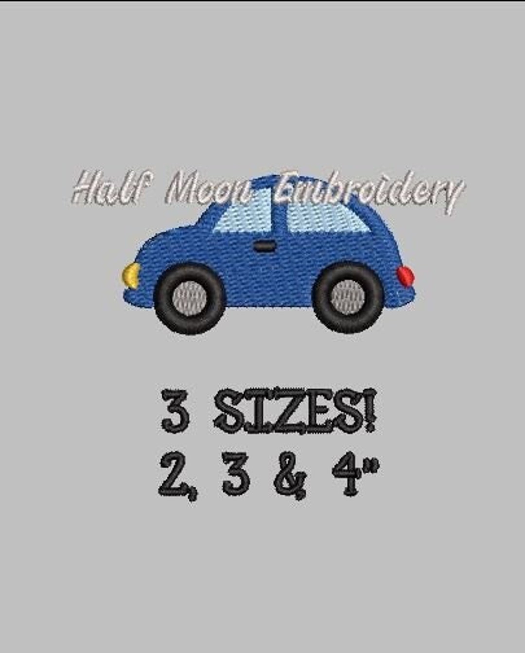 BOGO Free! Mini Car Embroidery Design | Small Car | Baby Boy Embroidery ...