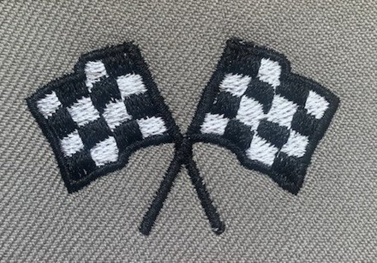 BOGO Free Mini Checkered Flags Embroidery Design Small - Etsy