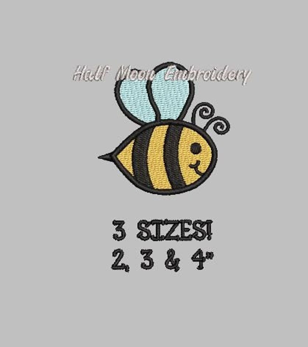 BOGO Free! Mini Bee Embroidery Design | Small Bee | Mini Bumblebee ...