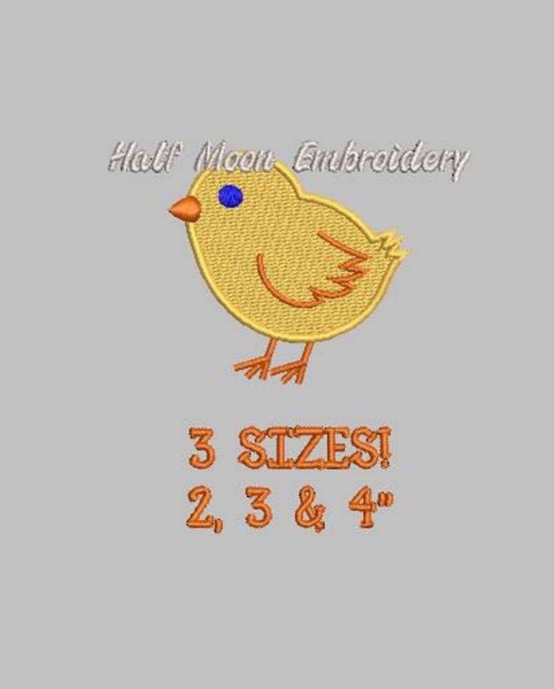 BOGO Free! Mini Baby Chick Embroidery Design | Small Chick Machine ...