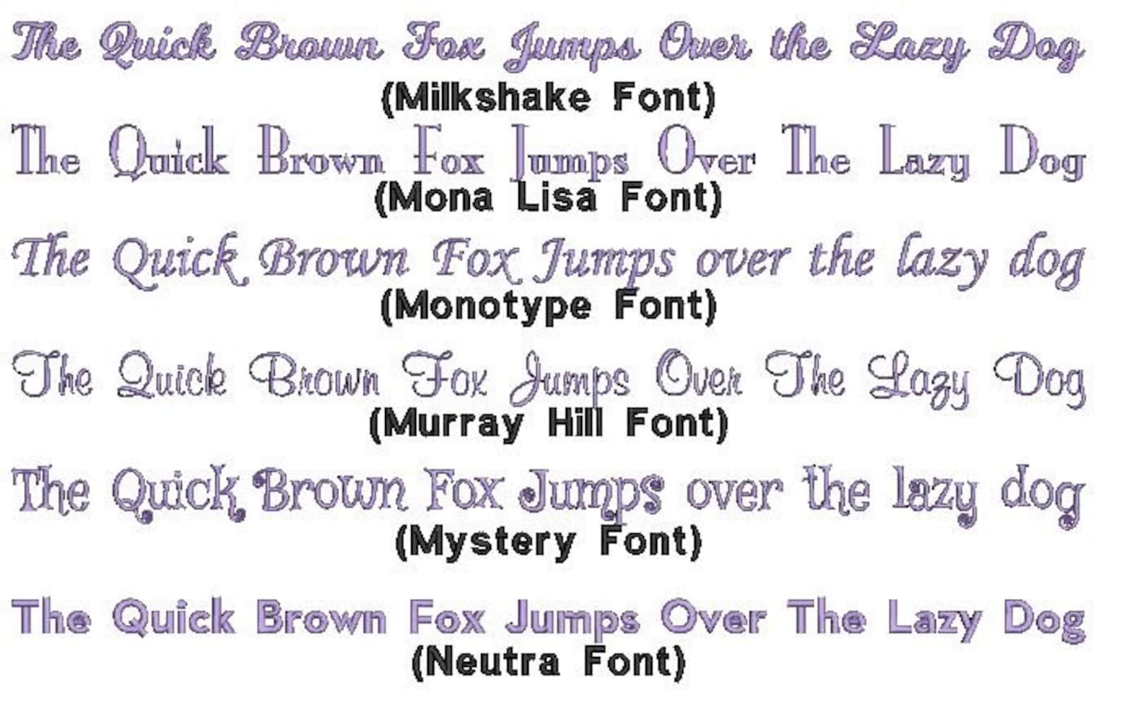 Custom Name Embroidery Design Name Digitized Letters - Etsy