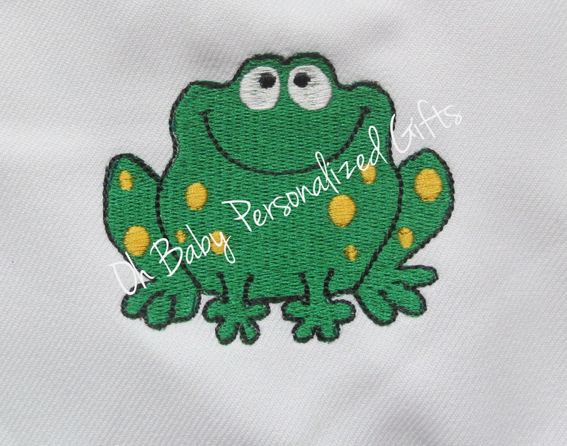 BOGO Free Mini Frog Embroidery Design Small Frog Reptile | Etsy