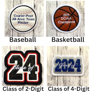 Personalized Letterman Jacket Patch | Custom Jacket Patches | Class of ...