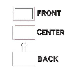 Bogo Free! ITH ID Wallet Embroidery Design | ITH Wallet | Ith Snap Tab ...