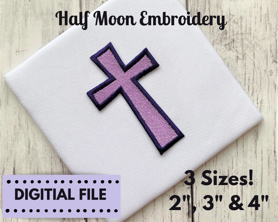 BOGO Free! Mini Cross Embroidery Design | Small Cross | Mini Crucifix ...