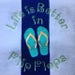 BOGO FREE! Mini Flip Flops Embroidery Design | Small Flip Flops | Mini ...