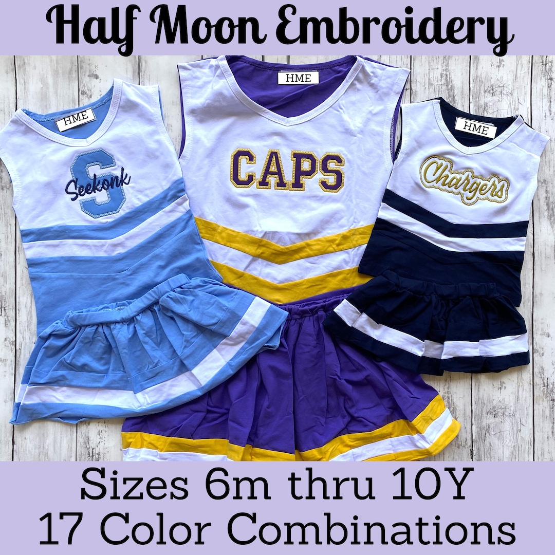 Personalized Cheer Uniforms | Girls Cheer Outfits | Personalized ...