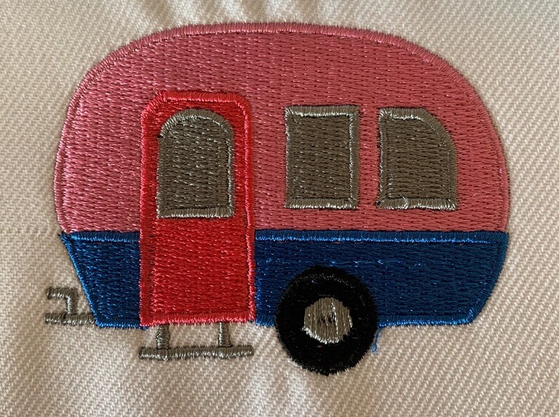BOGO Free Mini Camper Embroidery Design Small Camp Mini RV | Etsy