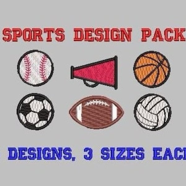 Sports Embroidery - Etsy
