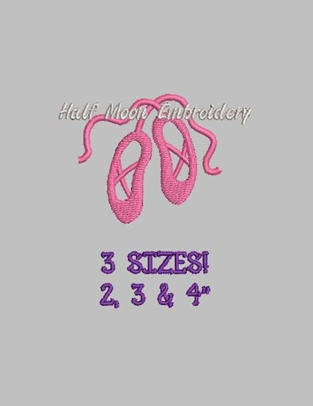 BOGO Free! Mini Ballet Shoes Embroidery Design | Mini Ballet Slippers ...