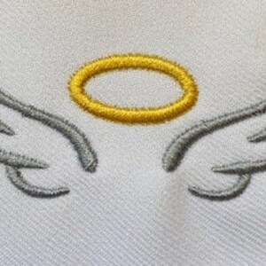 BOGO Free! Mini Halo Embroidery Design Mini Angel Wings Embroidery ...