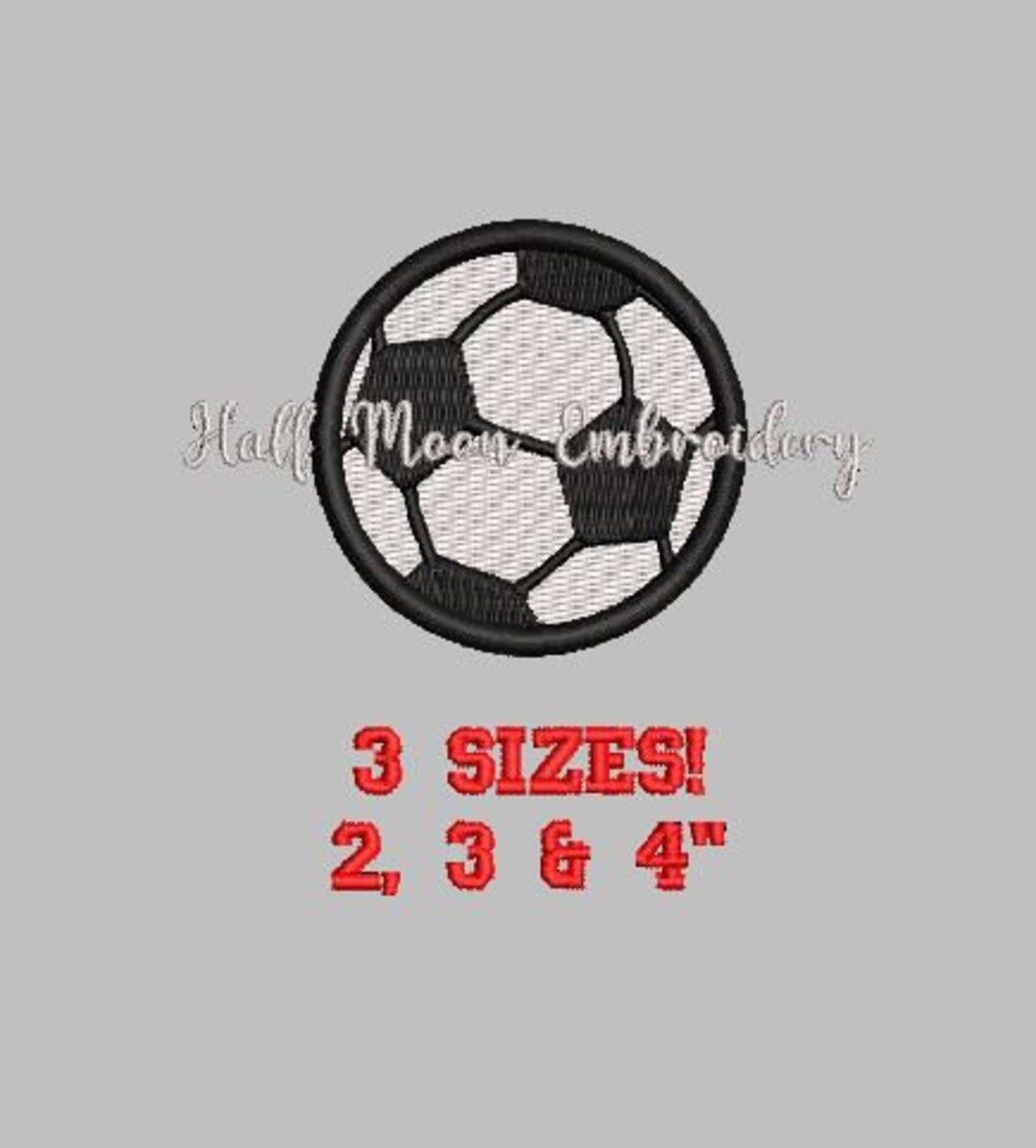 BOGO Free! Soccer Ball Embroidery Design Mini Soccer Ball Small Soccer ...