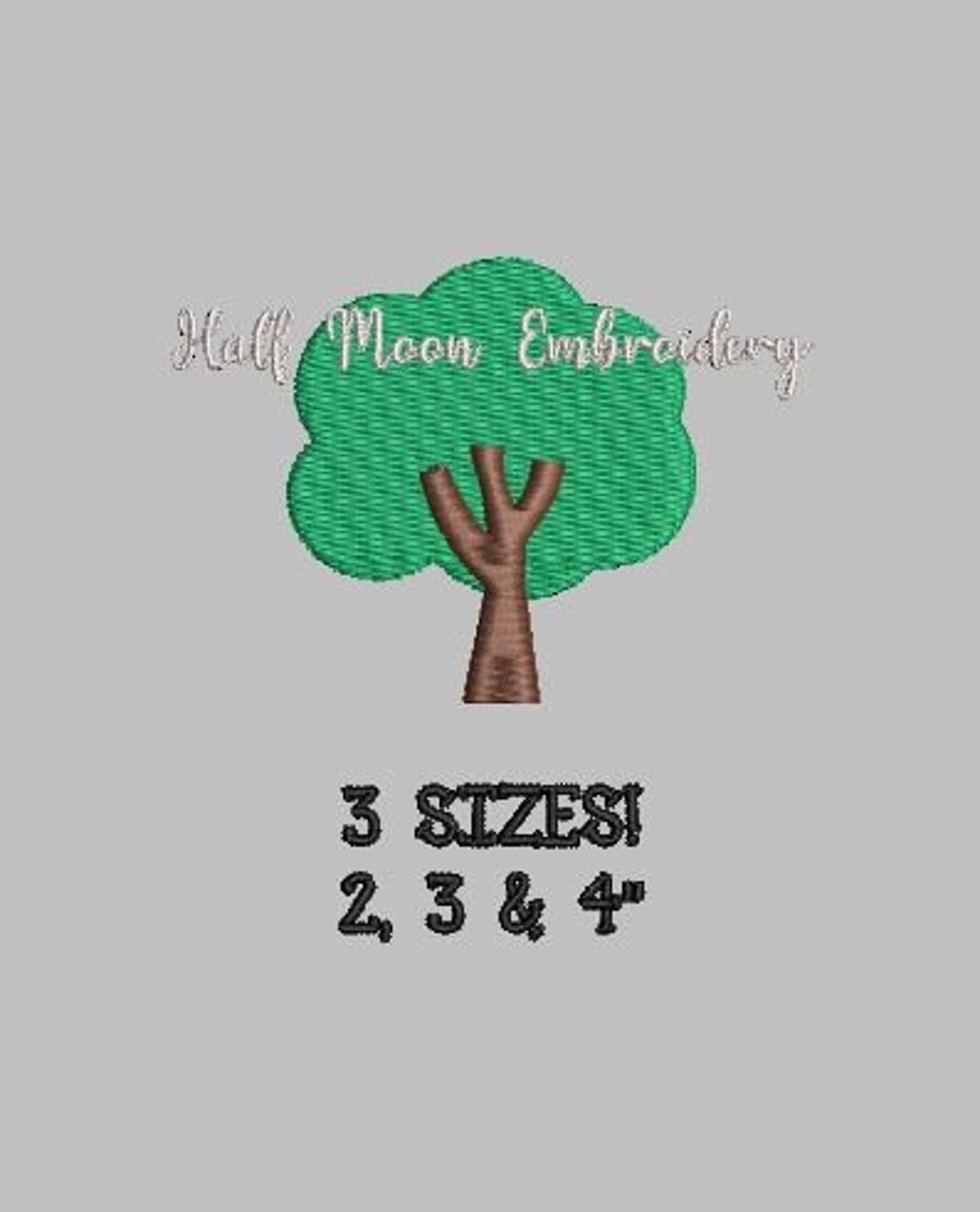 BOGO Free! Mini Tree Embroidery Design | Small Tree | Forest Embroidery ...
