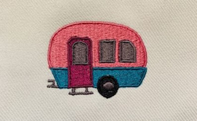 BOGO Free Mini Camper Embroidery Design Small Camp Mini RV | Etsy