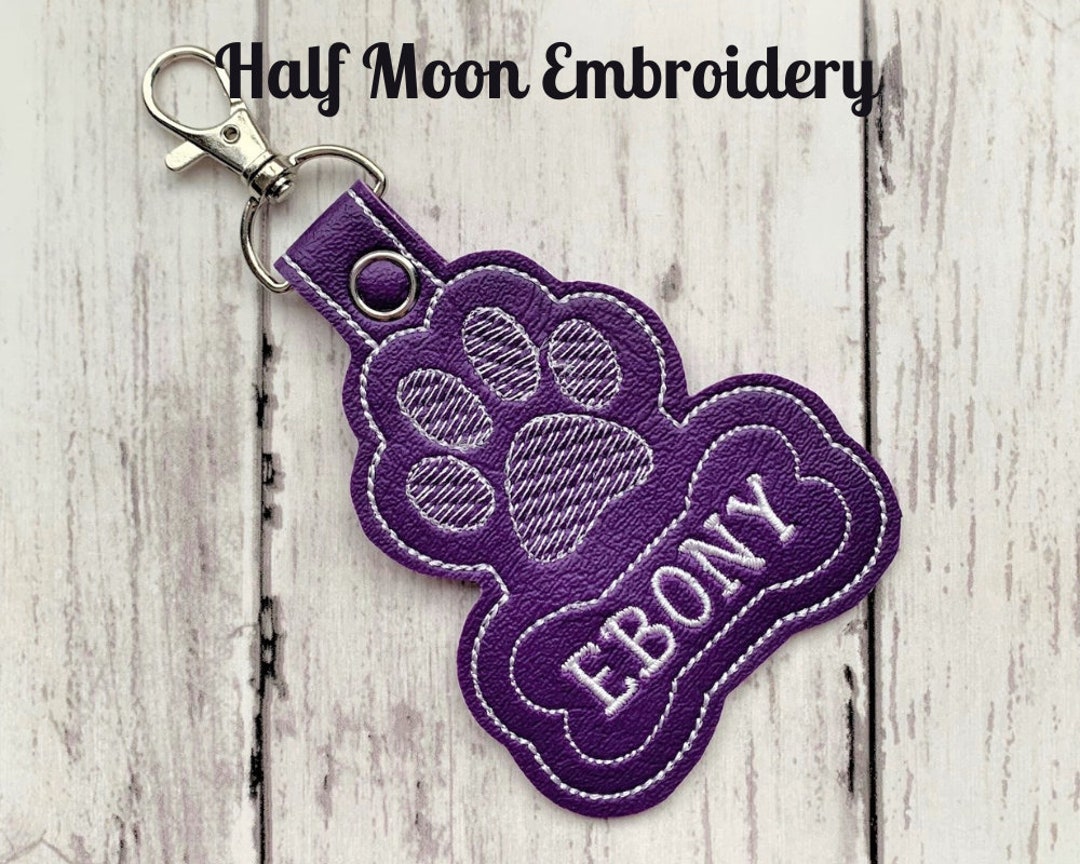 Personalized Dog Keychain | Dog Bag Tag | Dog Luggage Tag ...