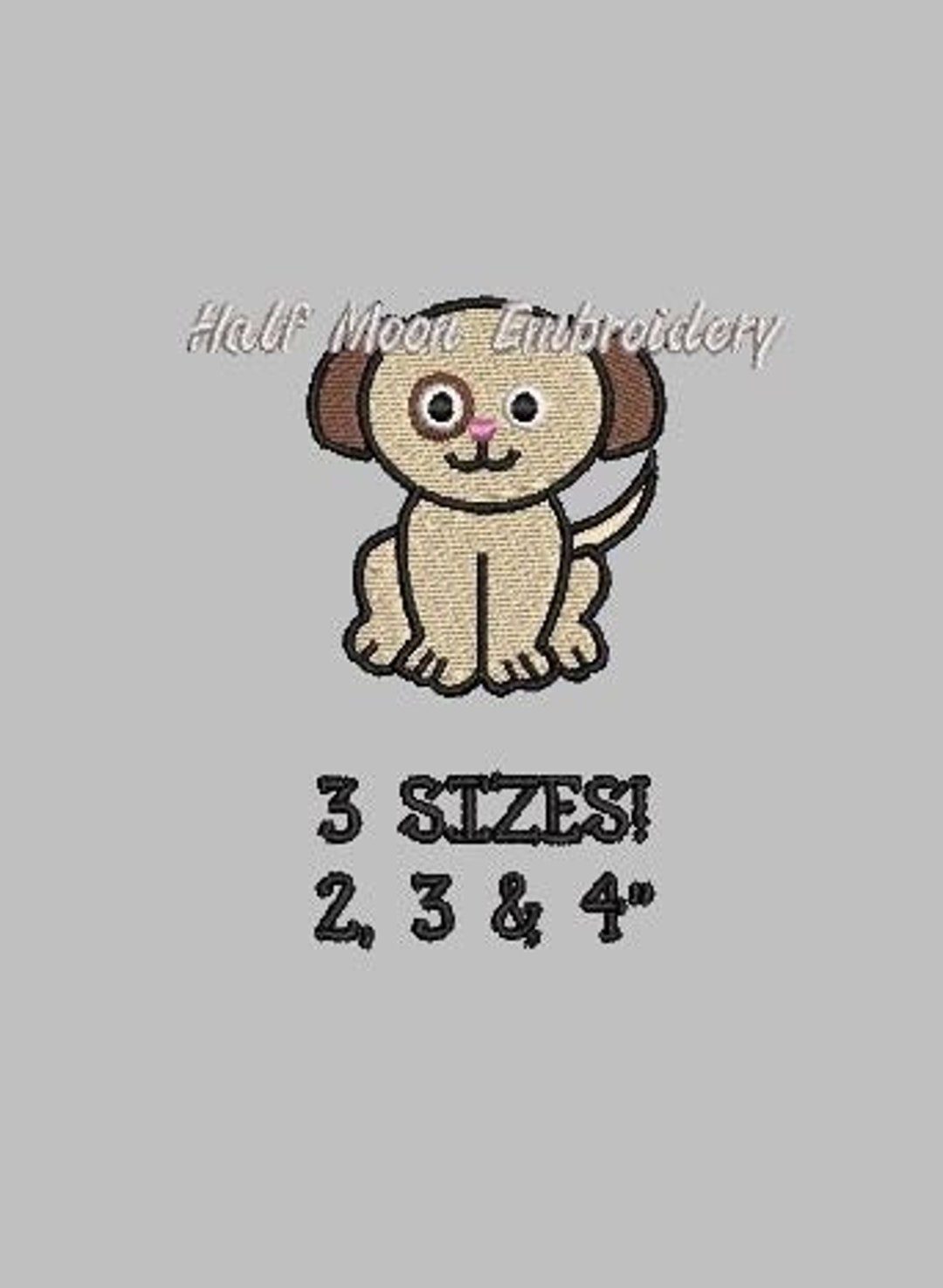 BOGO Free! Mini Dog Embroidery Design | Small Dog | Mini Puppy ...