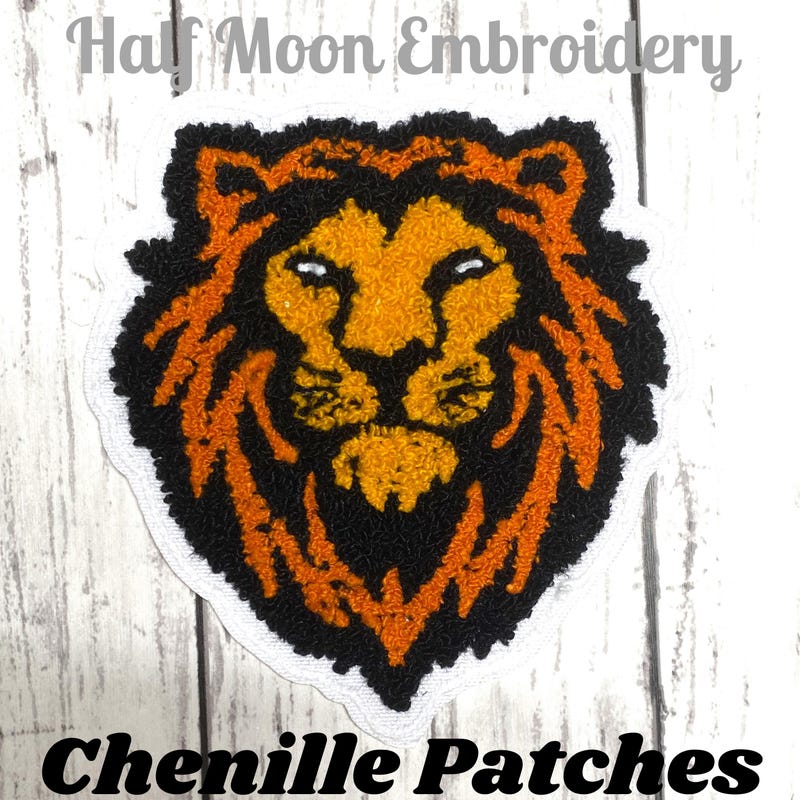 Lion Patch - Etsy