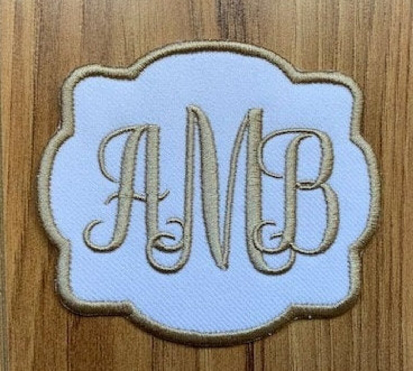 Personalized Patch Monogram Patch Custom Patches Iron On | Etsy