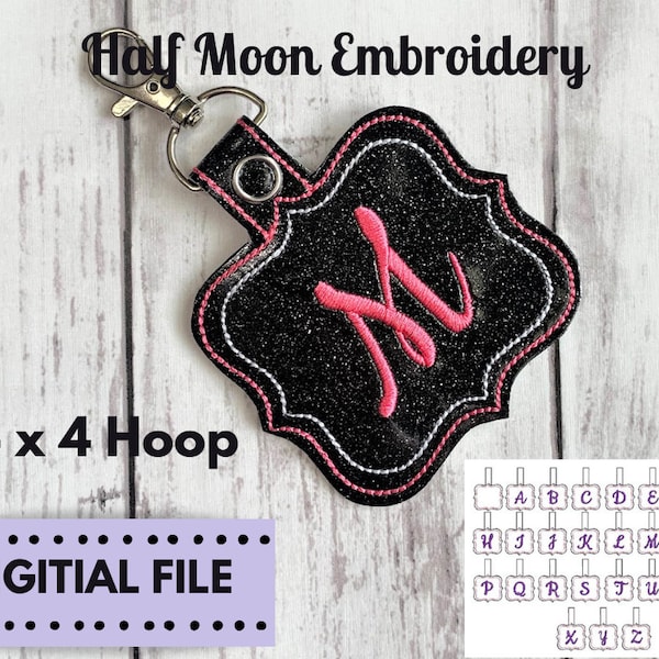 4 Initial Monogram - Etsy