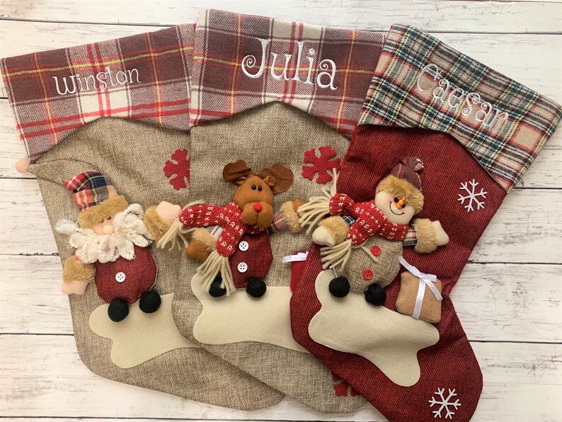 Personalized Stockings Monogrammed Stockings Custom Stockings - Etsy